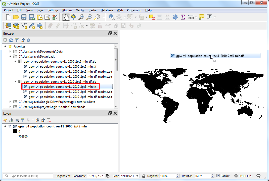 Estilos Y Análisis Básicos Ráster Qgis3 — Qgis Tutorials And Tips